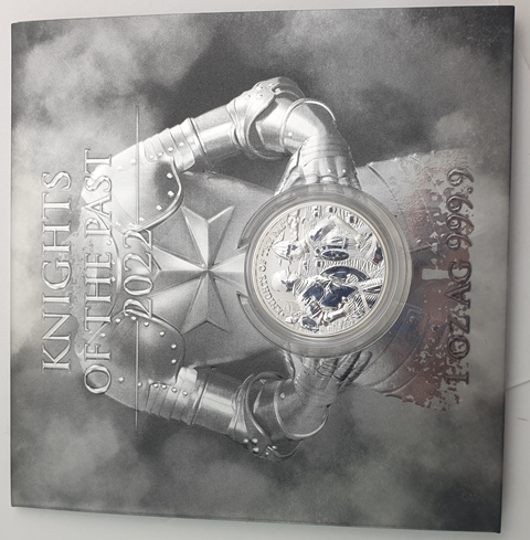 Malta - 5 Euro 2022, ( 1 oz ) silver 999, Great Siege of Malta in 1565 ...